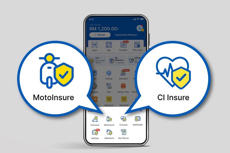 Touch 'n Go eWallet Tawar Produk Insurans | Knewbii